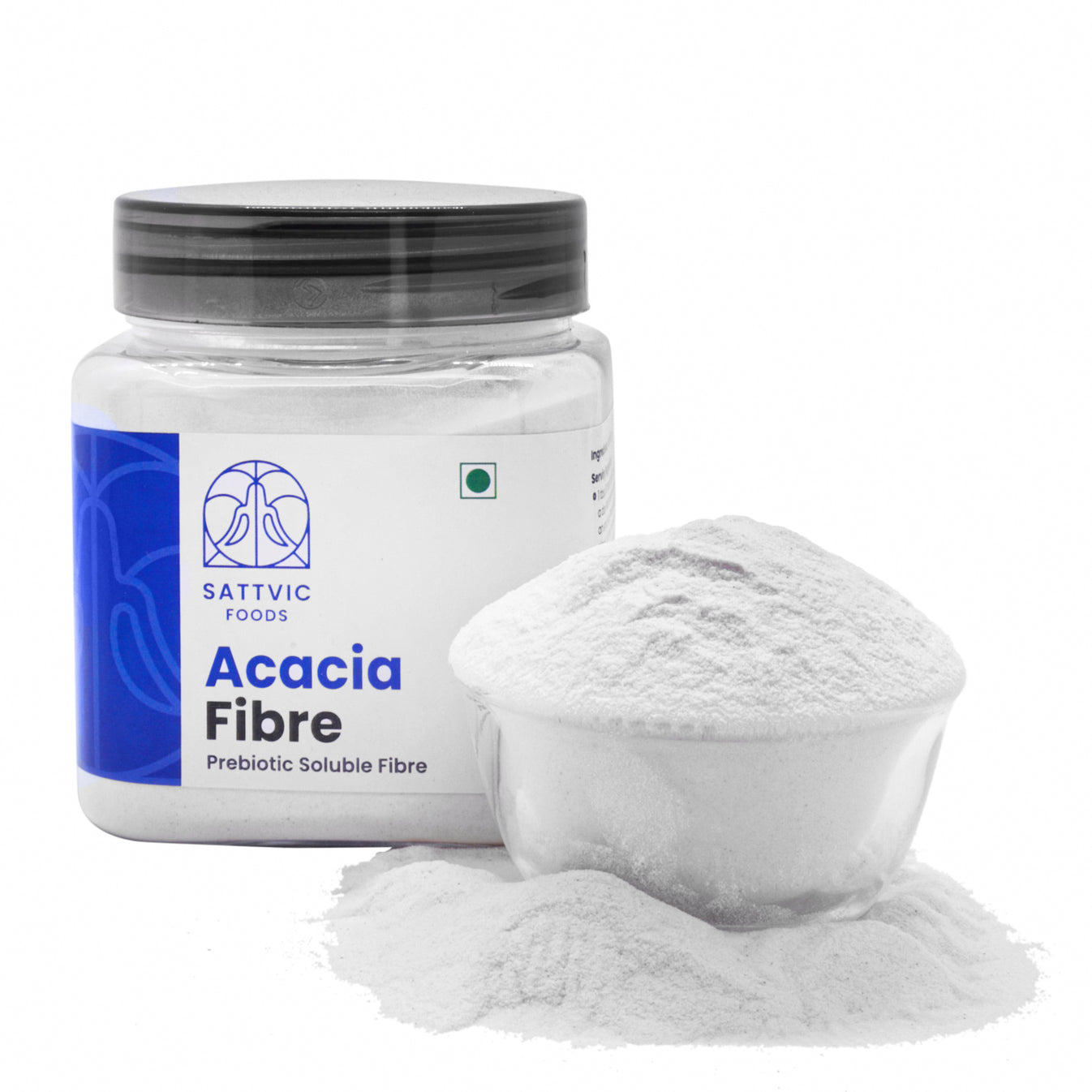 Acacia Fibre | Prebiotic | Ayurvedic Digestion Support – Sattvic Foods
