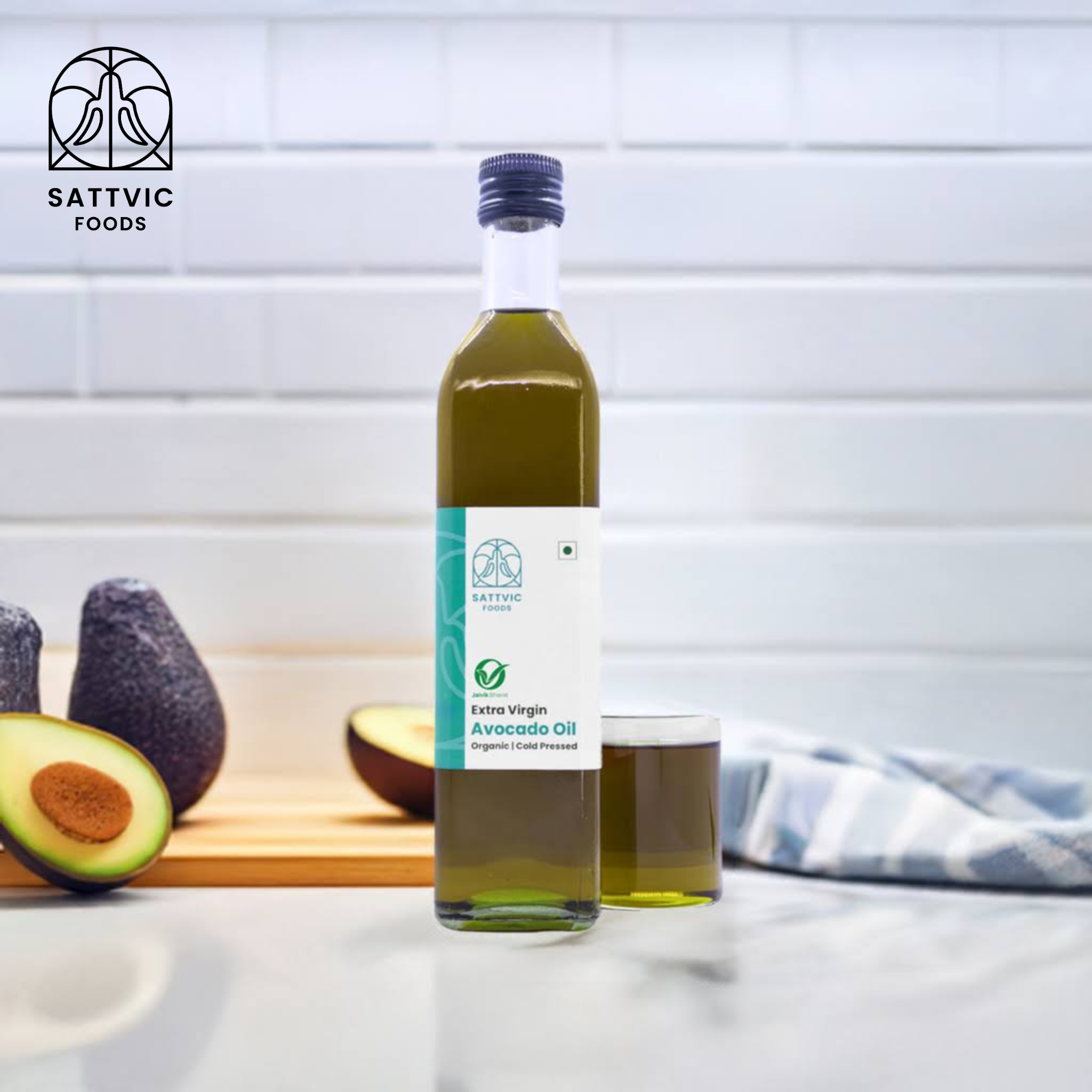 Avocado Oil | Extra Virgin, Organic & Cold-Pressed – Sattvic Foods