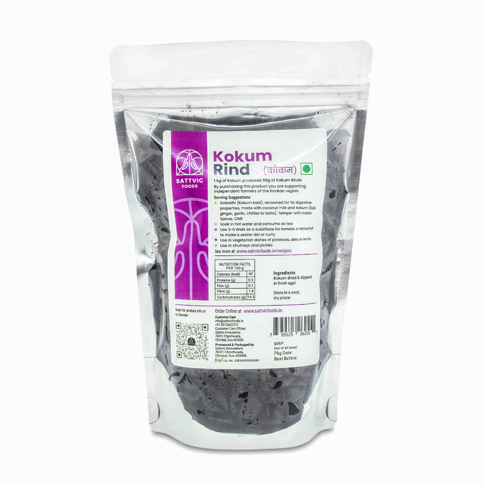 Kokum Rind | Nutrient-Packed, Digestive Aid – Sattvic Foods