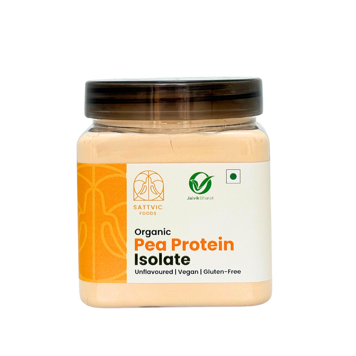Pea Protein Isolate | Organic, Vegan & Lactose-Free – Sattvic Foods